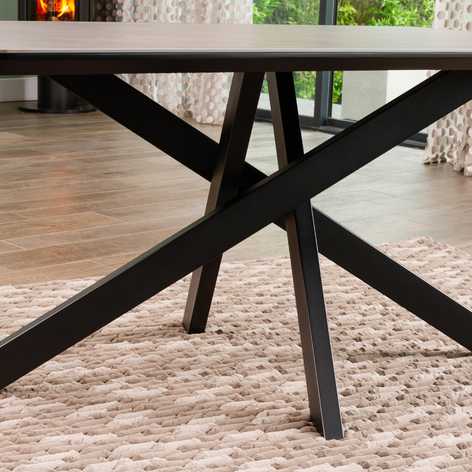 Farnese 160cm x 90cm Stone Dining Table