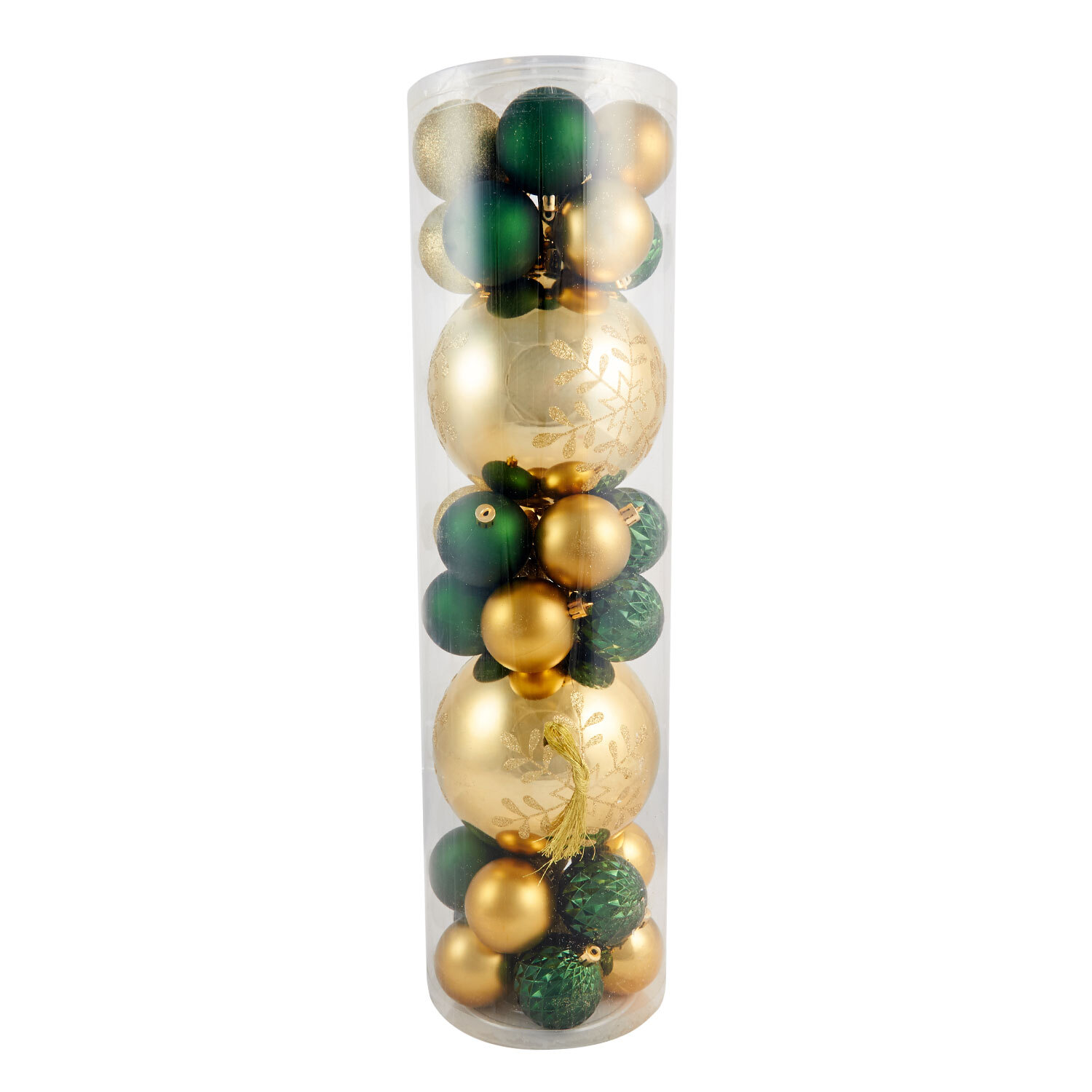 Set of 32 Royal Emerald Bauble Pack