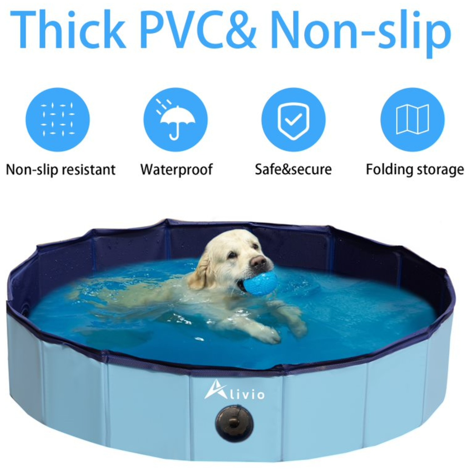 Foldable Pet Padding Pool