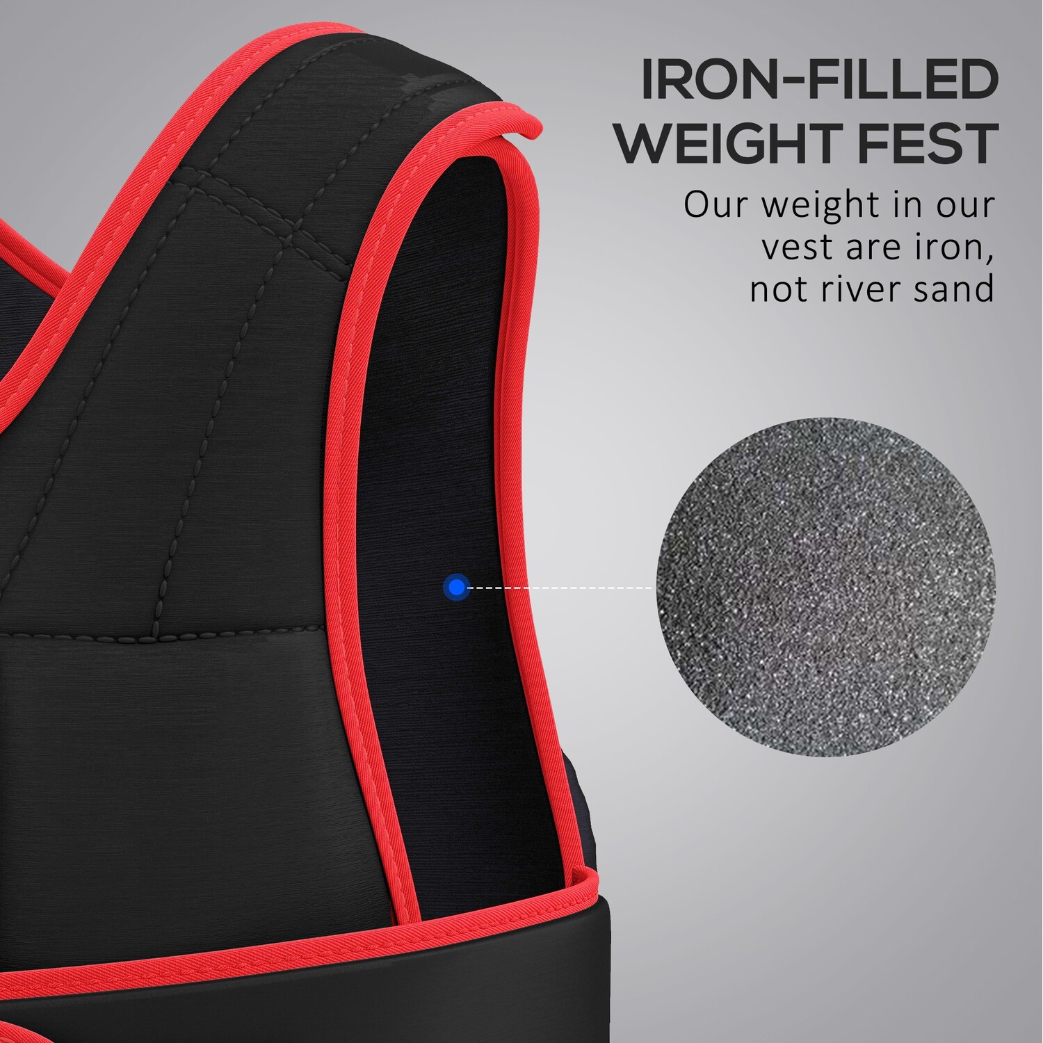 Weight Vest 38 Weights Padding