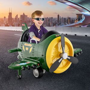 Kids Ride On Plane Car Toy Electric Airplane