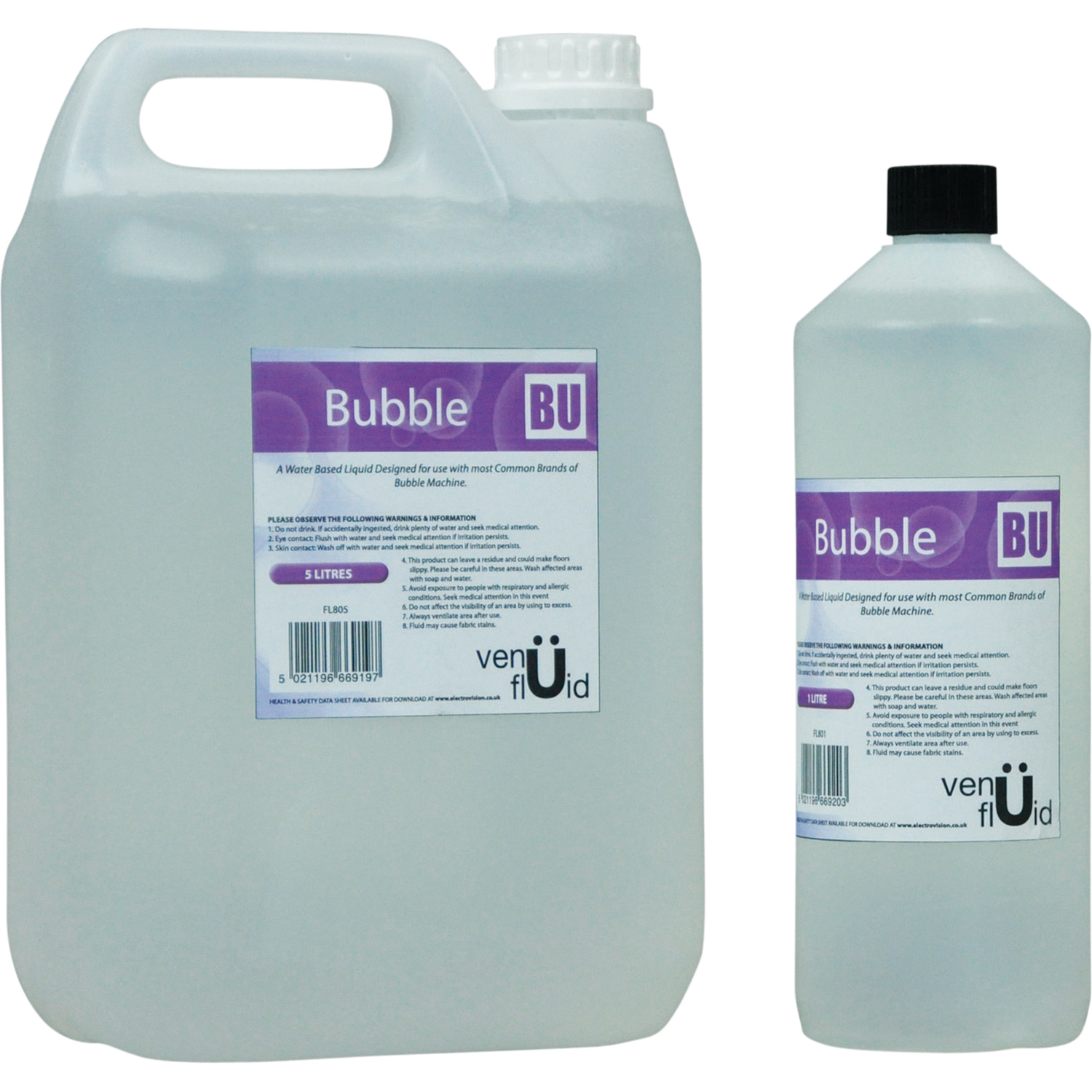 BU Bubble Fluid 1Ltr