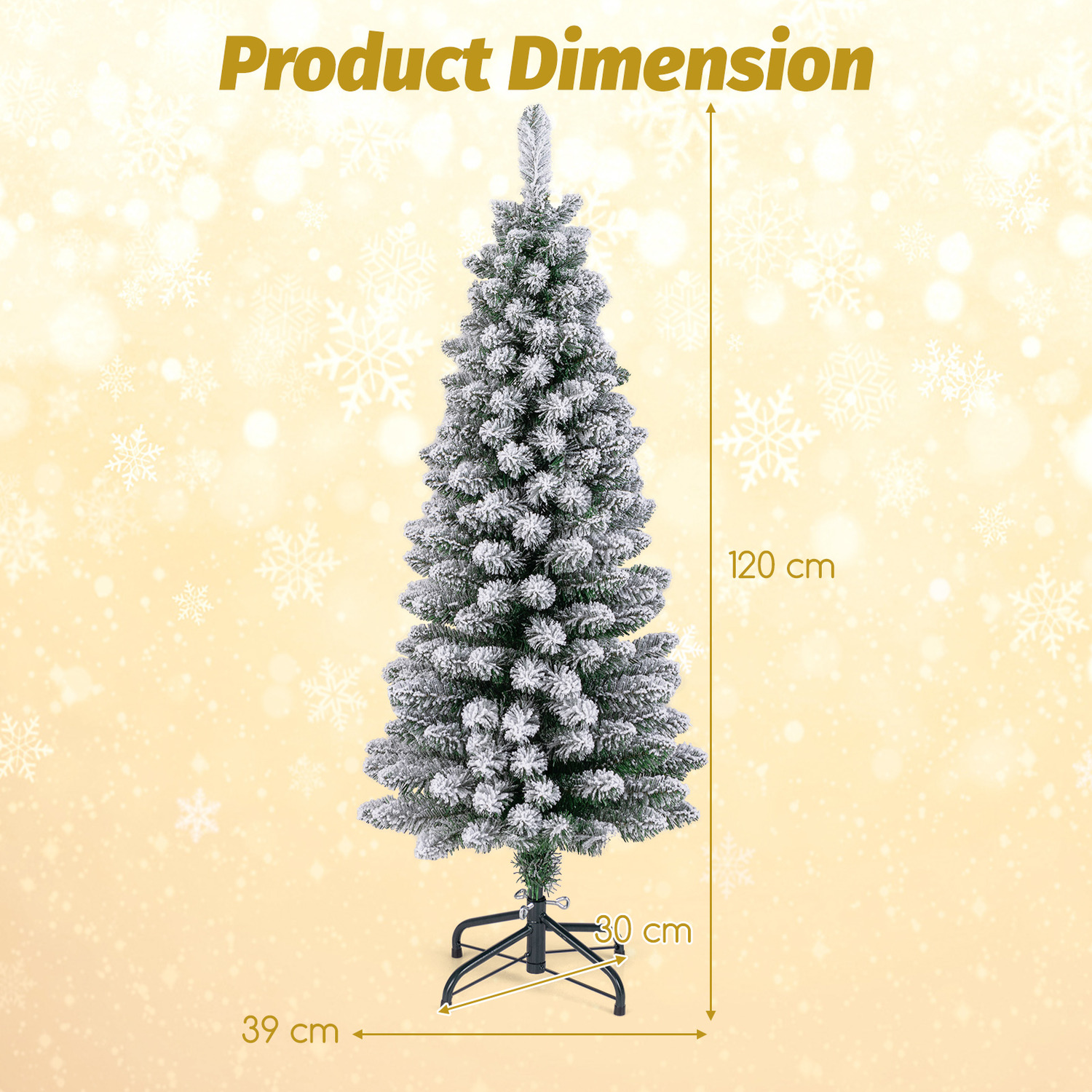 Artificial Christmas Tree Snow Flocked Xmas Tree