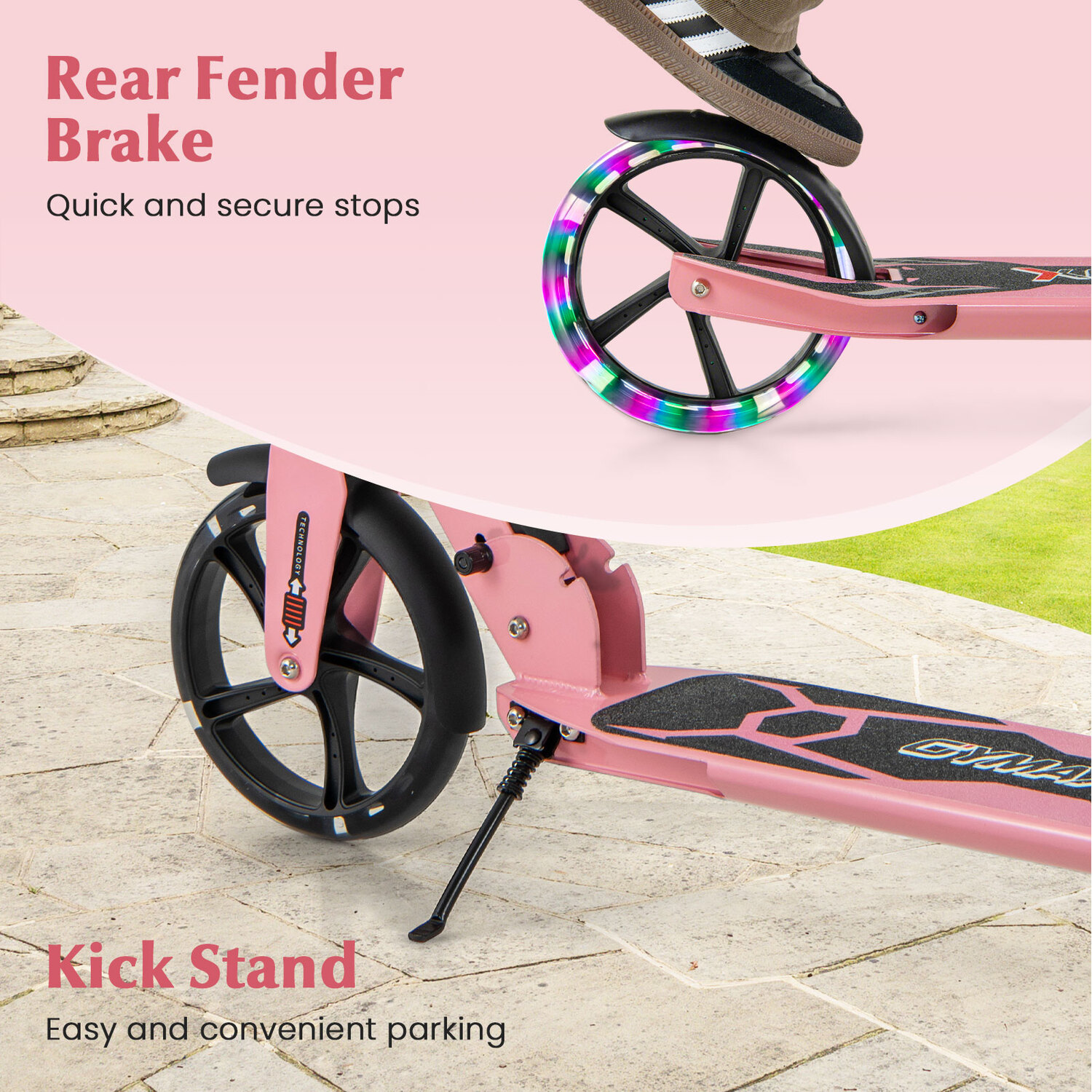 LED Light-Up Scooter