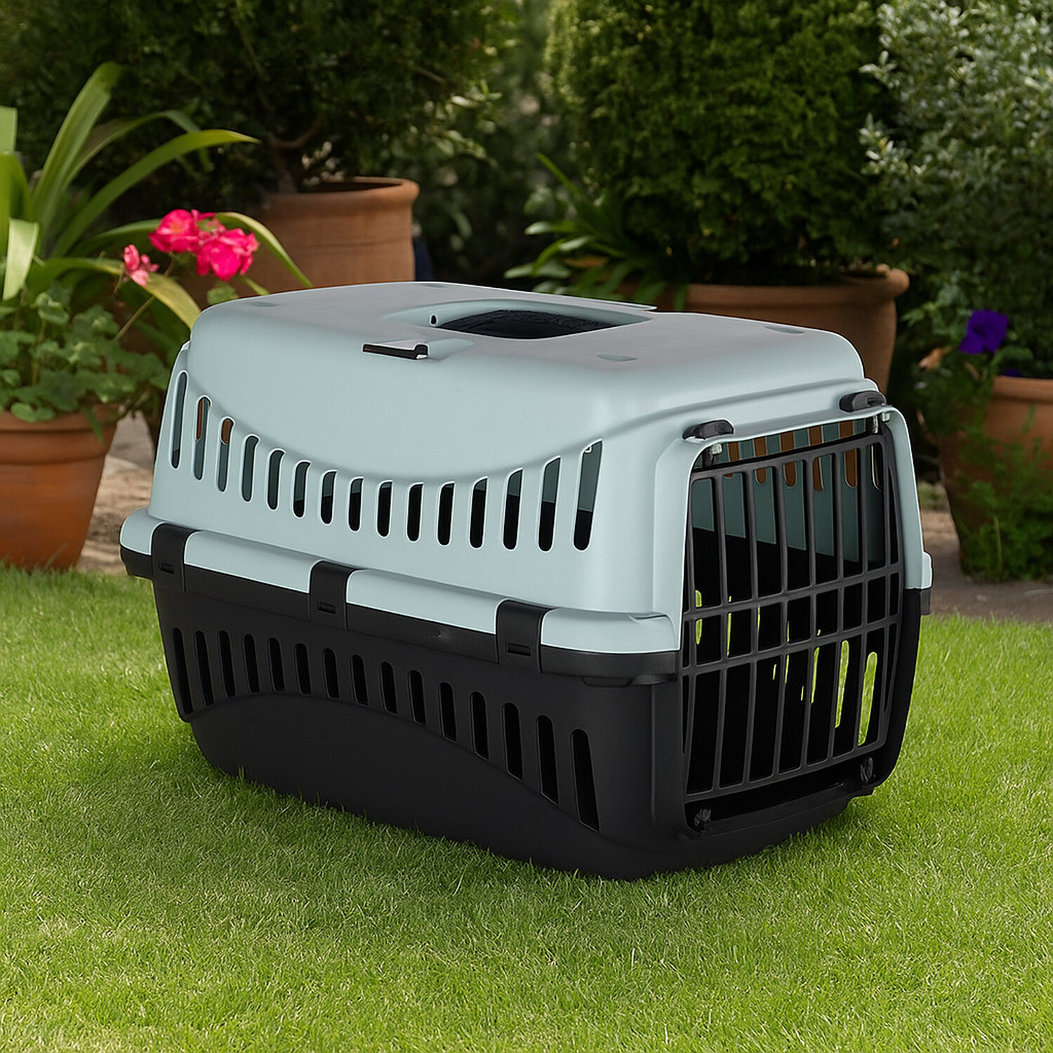 Portable Travel Pet Carrier with Handle and Ventilation
