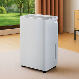 10L Portable Dehumidifier White Air Purifier Quiet Moisture Extractor