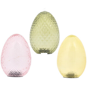 Set of 3 LED Easter Eggs