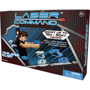 Laser Command 2 Player Laser Tag Set with Guns and Targets