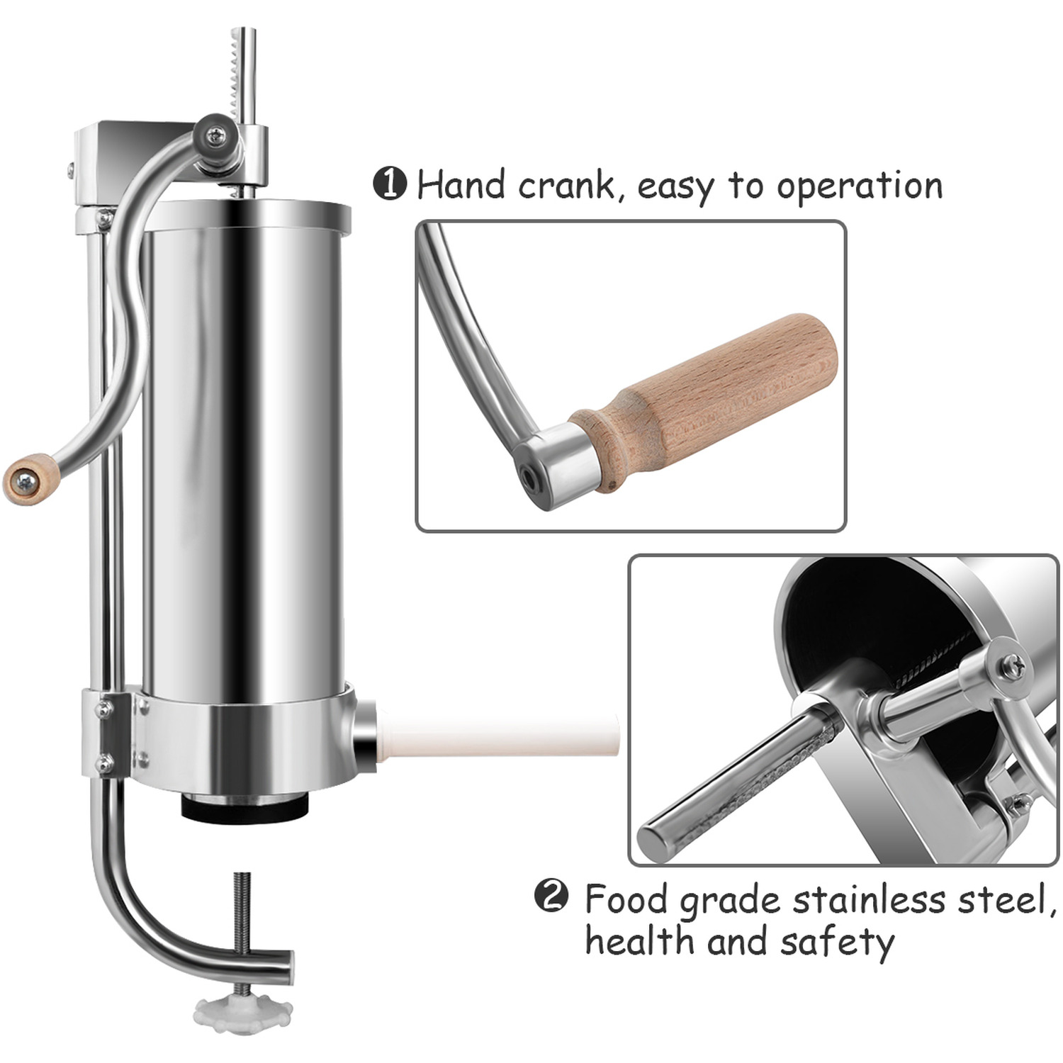 3.5L Vertical Sausage Stuffer