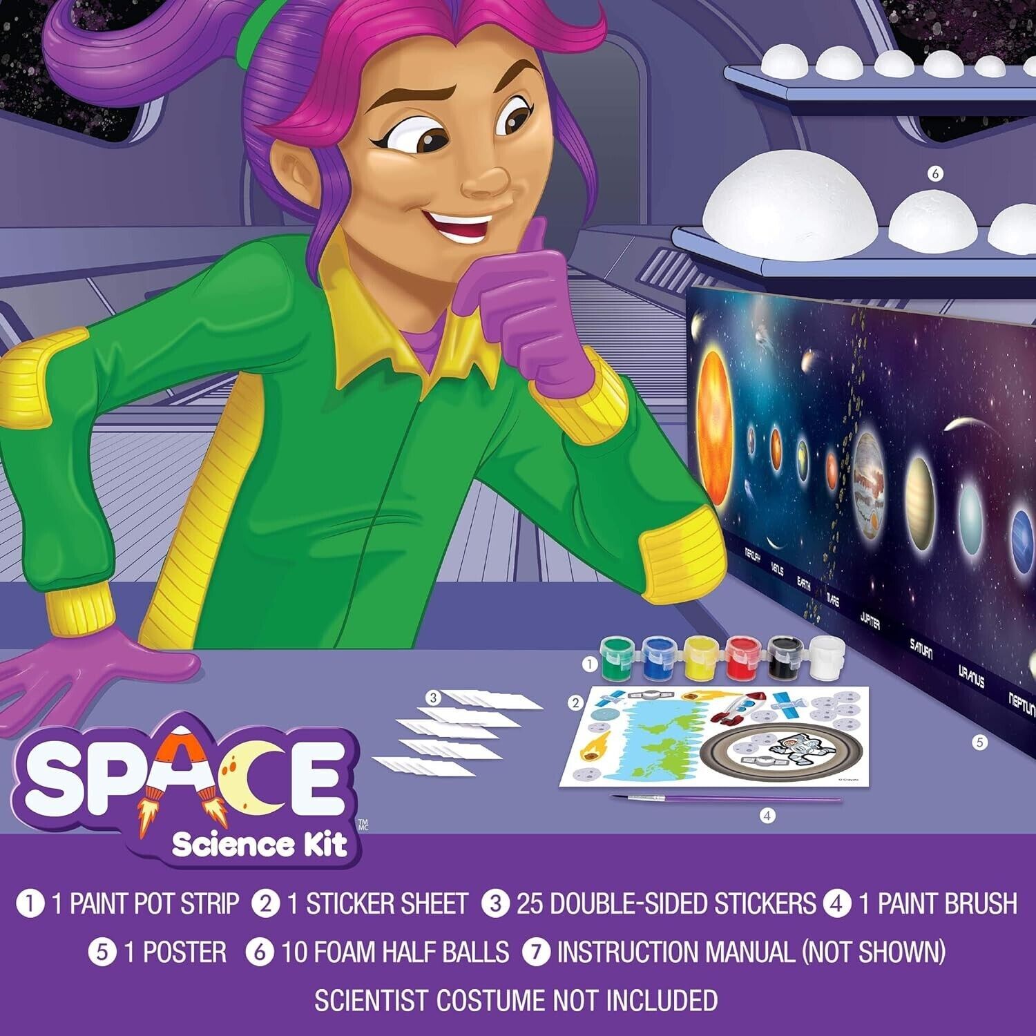 Crayola Solar System Science Kit