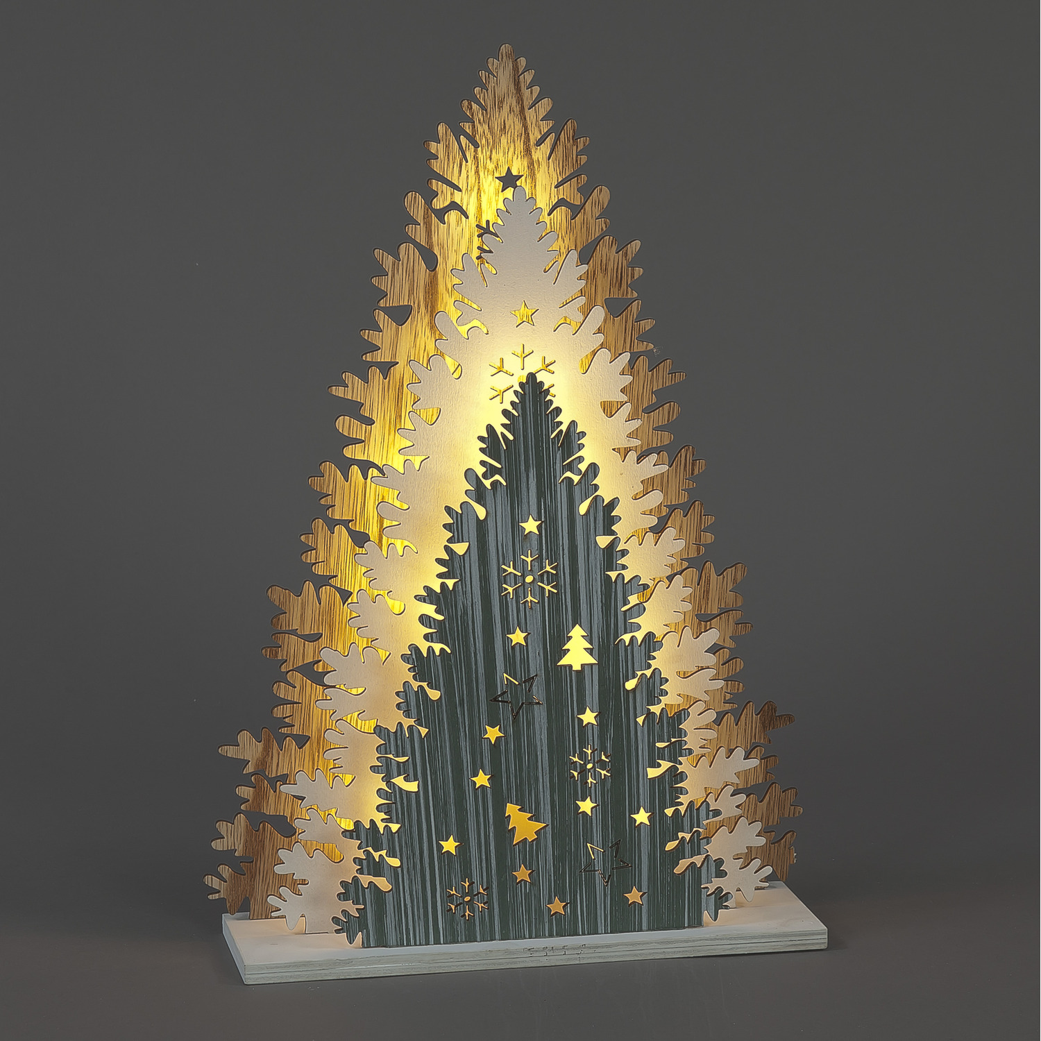 Battery Operated Coloured Tree