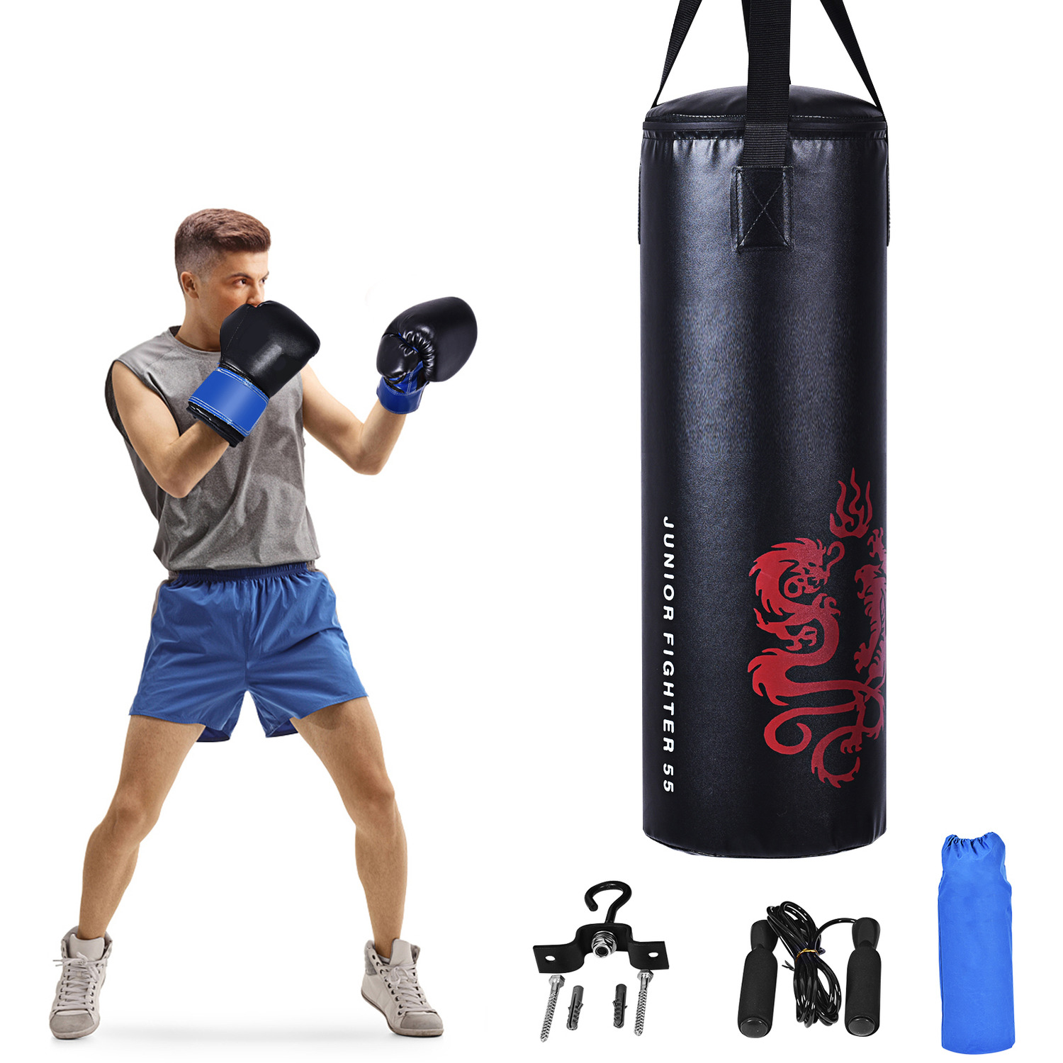 5 Pieces Kids Punching Bag Set