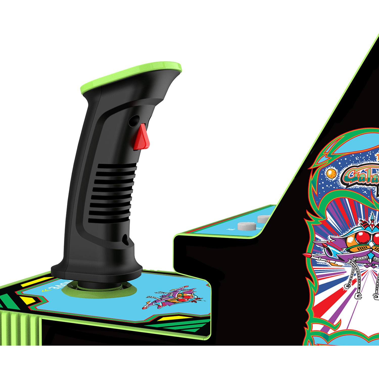 Joystick Player Galaga Portable Retro Arcade (2 Games in 1)