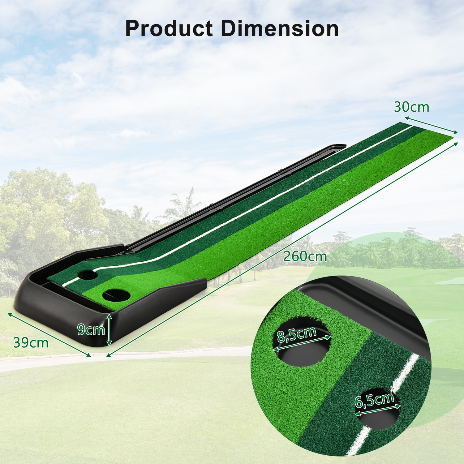 Golf Accessories Putting Mat