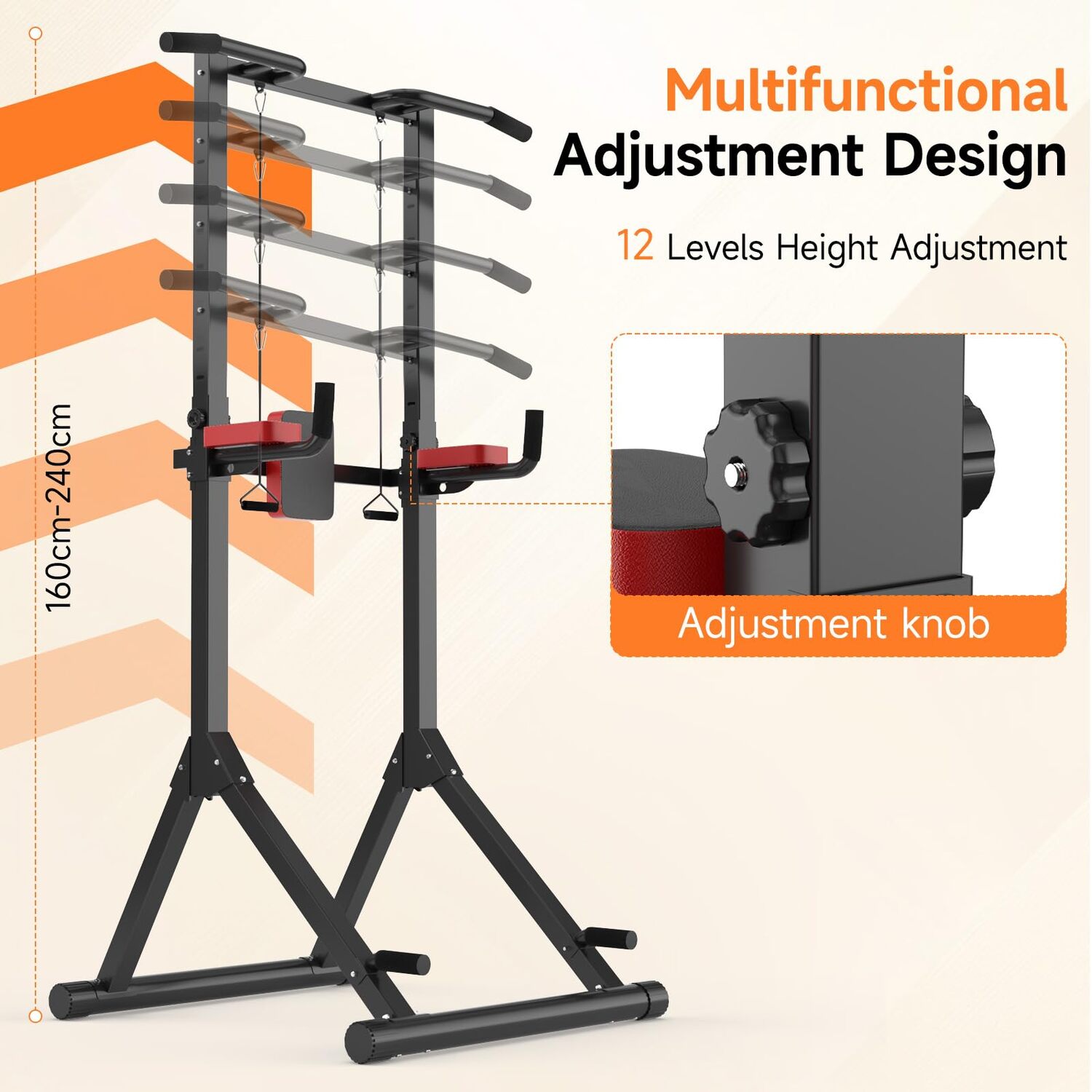 Adjustable Height Multi-Function Power Tower