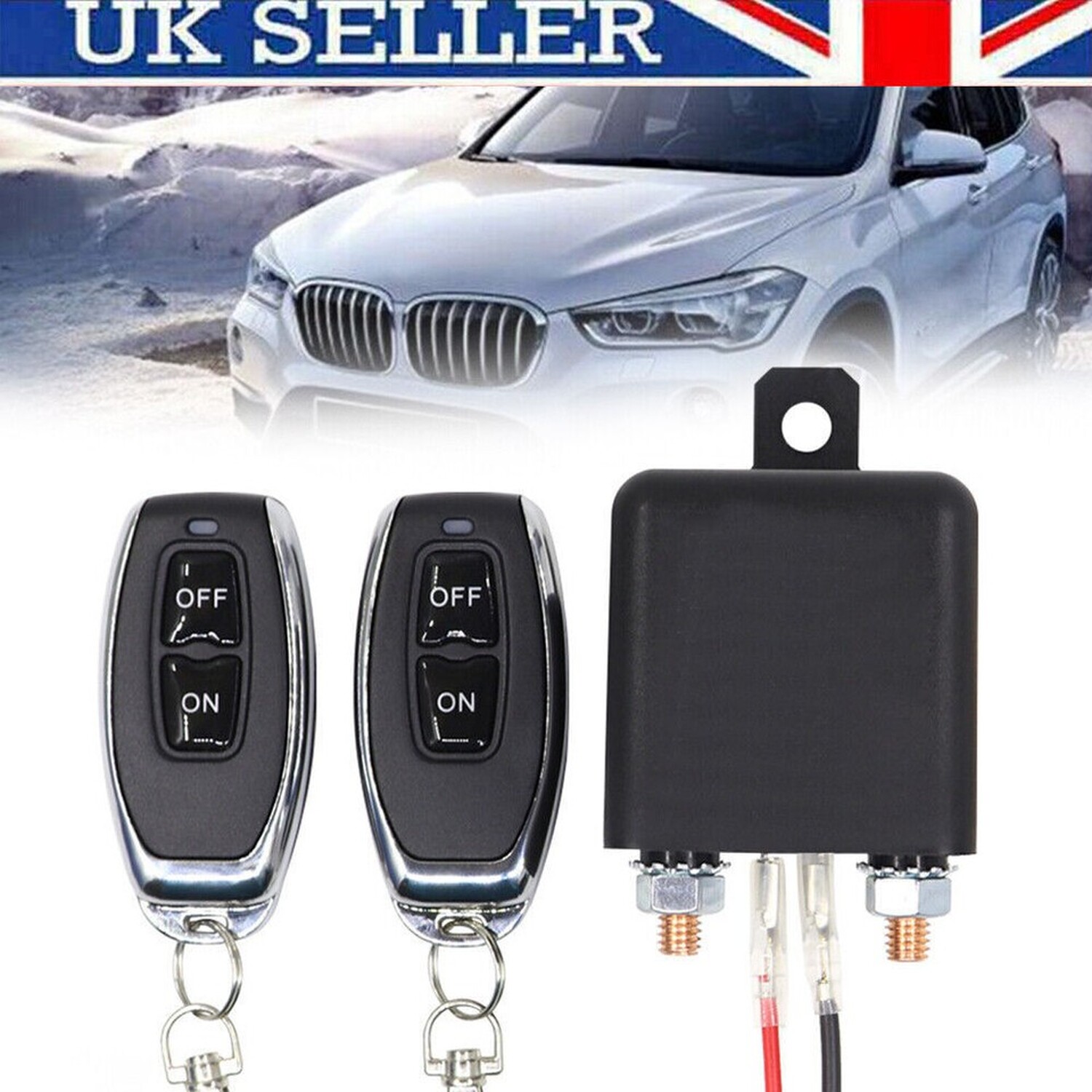 Wireless Remote Car Battery Isolator and Kill Switch
