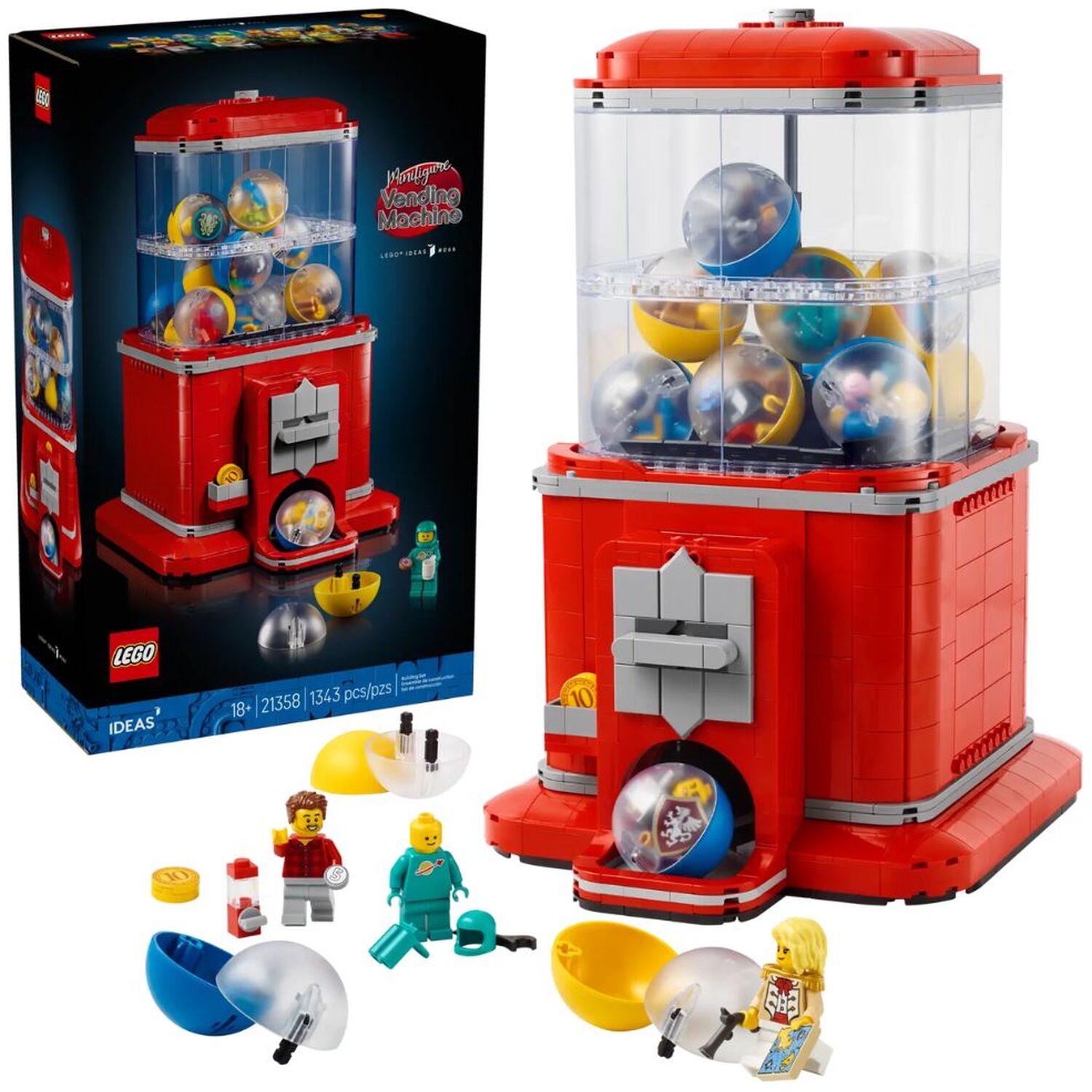 LEGO Ideas 21358 Bubble Gumball Machine