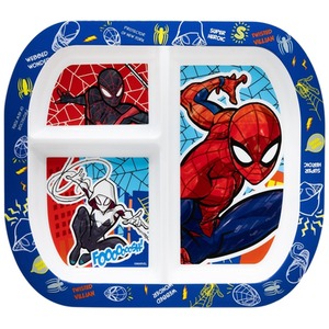 Spiderman rectangle plate 3 compartment