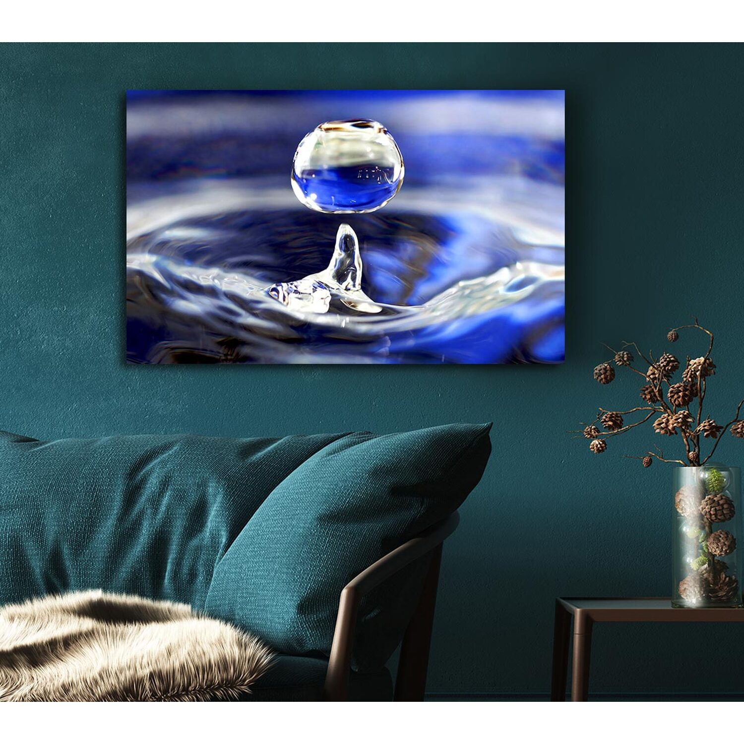Drop Canvas Print Wall Art