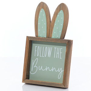 Bunny Ears Easter Sign