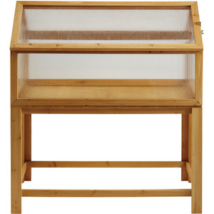 Raised Wooden Cold Frame on Legs