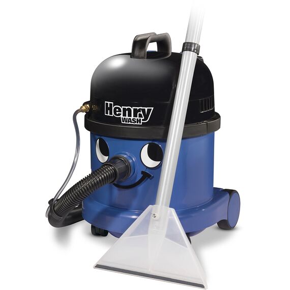 230V Henry Wash Carpet Hard Floor Cleaner Blue