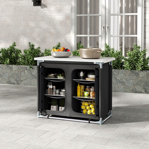 Portable Outdoor Kitchen Storage