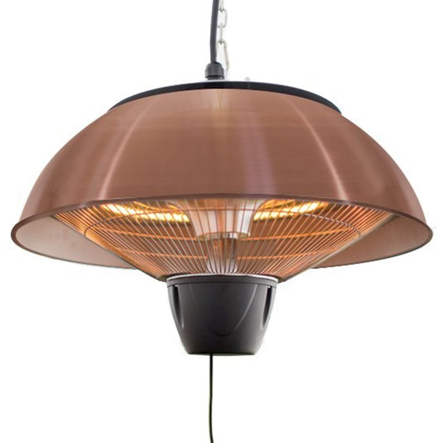 1.5kW Electric Infrared Patio Heater Hanging Halogen Copper
