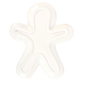 Gingerbread Man Festive Serving Plate For Holiday Treats