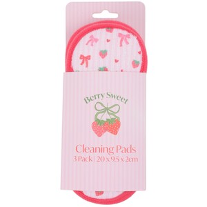 Pack of 3 Berry Sweet Cleaning Pads