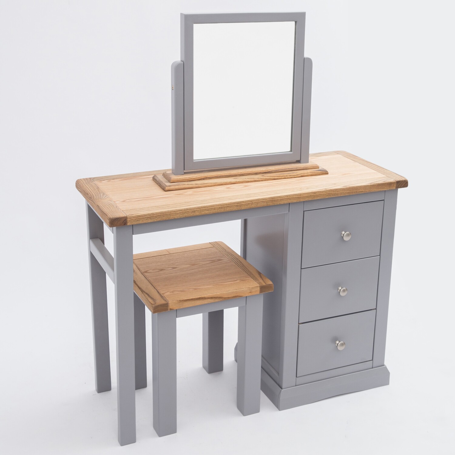 Rocca 3 Drawer Dressing Table Set