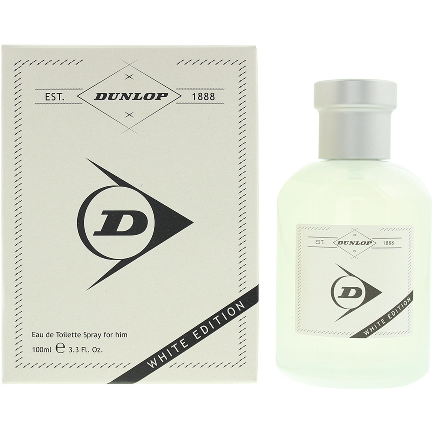 Dunlop White Edition Eau De Toilette 100ml Spray