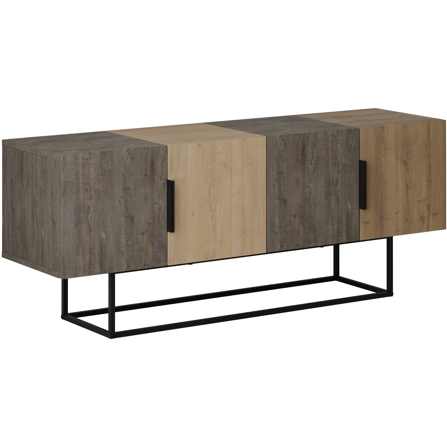 Tontini Modern TV Stand Multimedia Centre TV Unit With