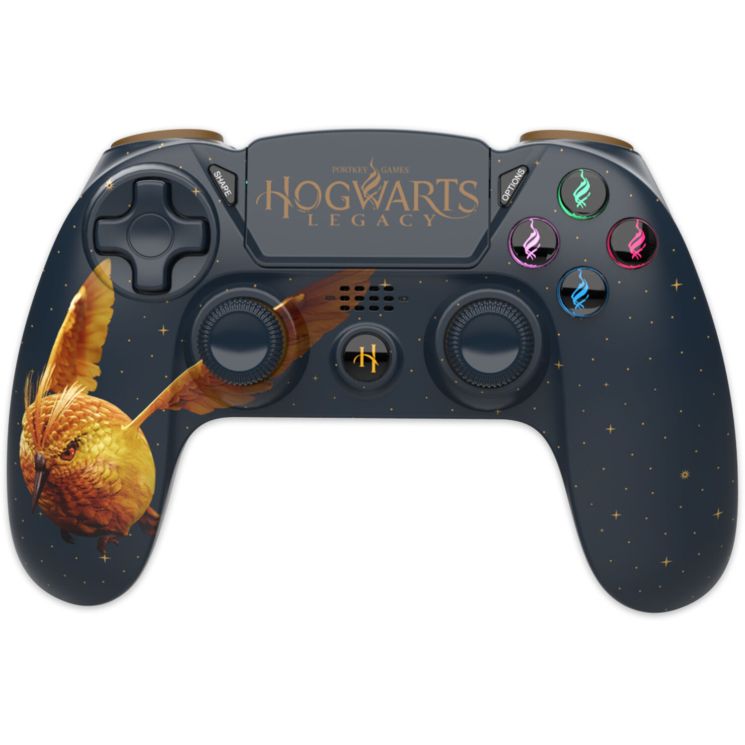 Hogwarts Legacy Golden Snitch PS4 Controller