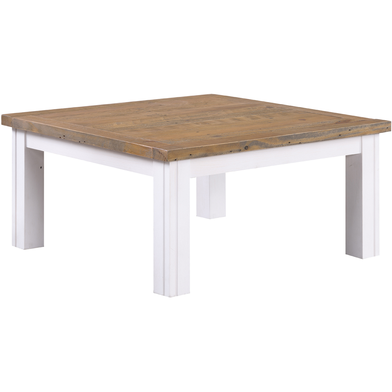 Splash of White - Low Square Coffee Table
