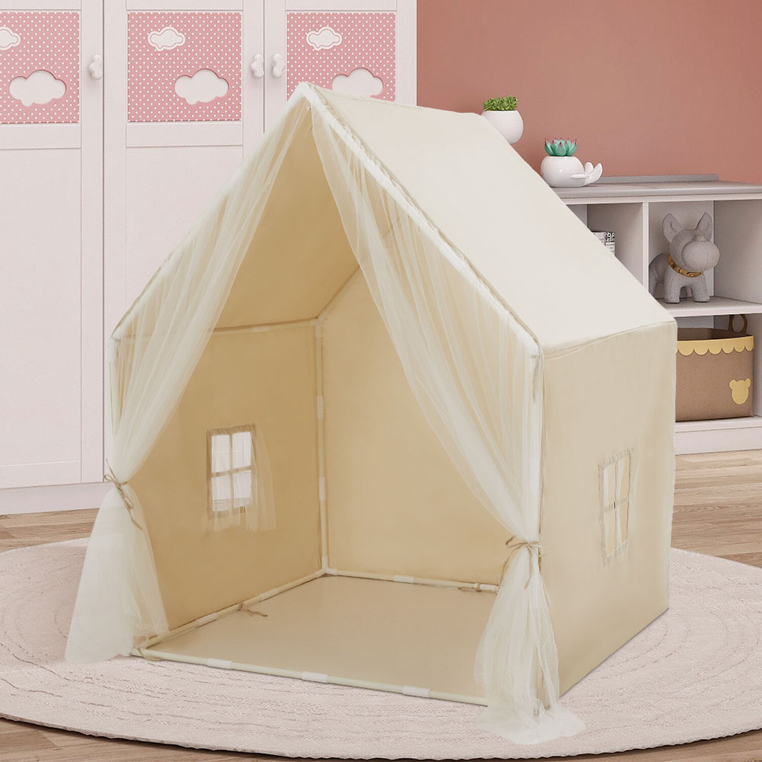 Cozy Play Tent Activity Playhouse for Children