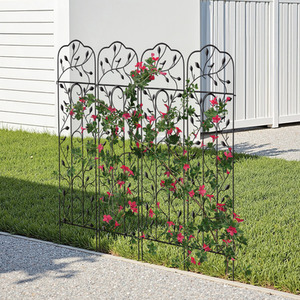 Set of 2 Metal Garden Trellis