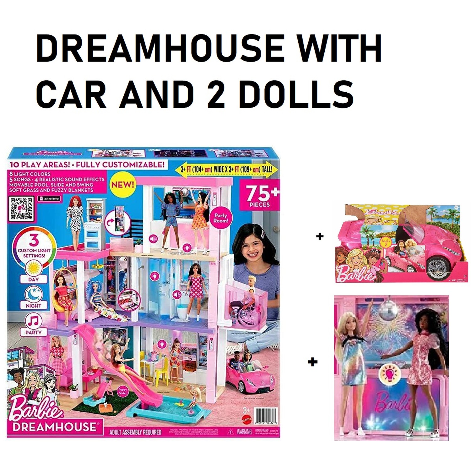 Three Story Dreamhouse Playset