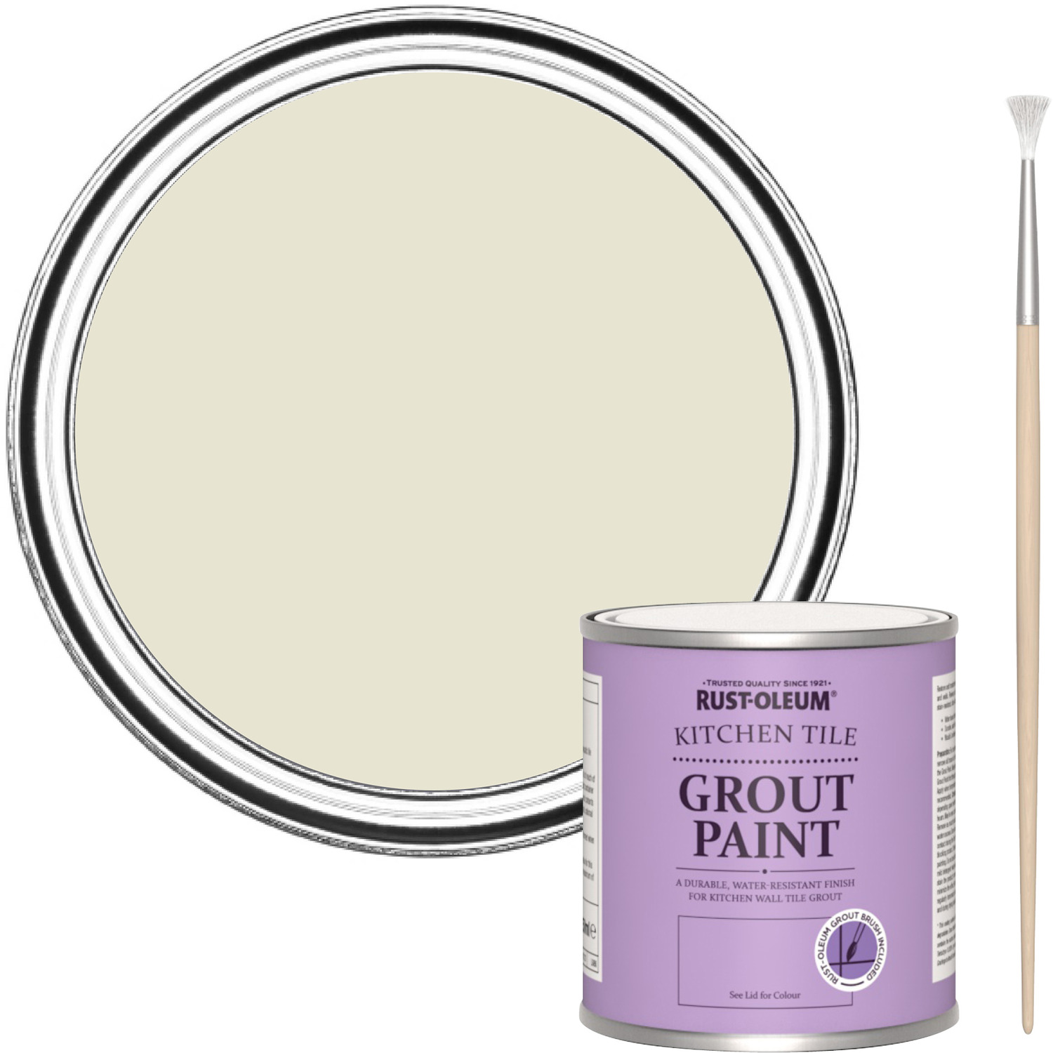 Rust-Oleum Kitchen Grout Paint - OYSTER 250ML