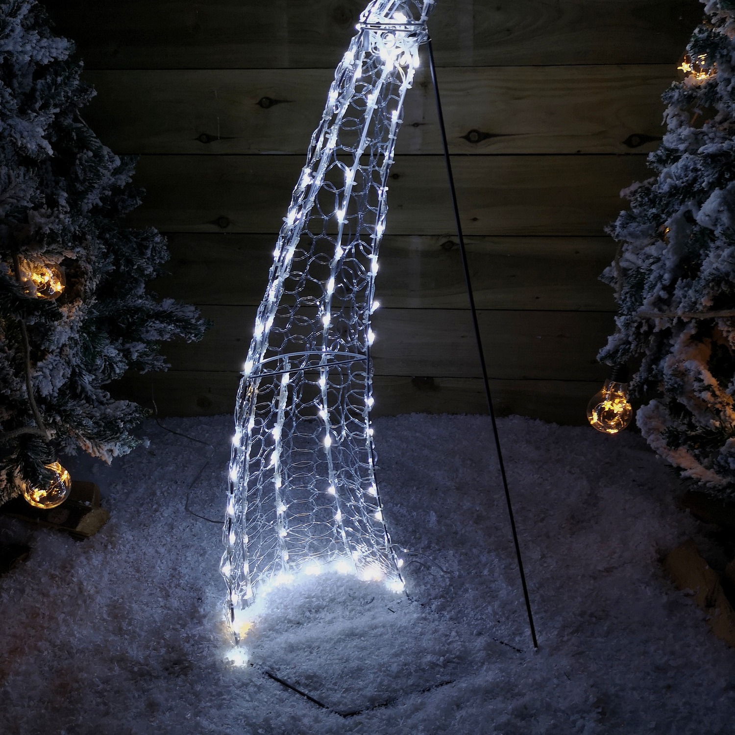 Light up Soft Acrylic 2D Shooting Christmas Star
