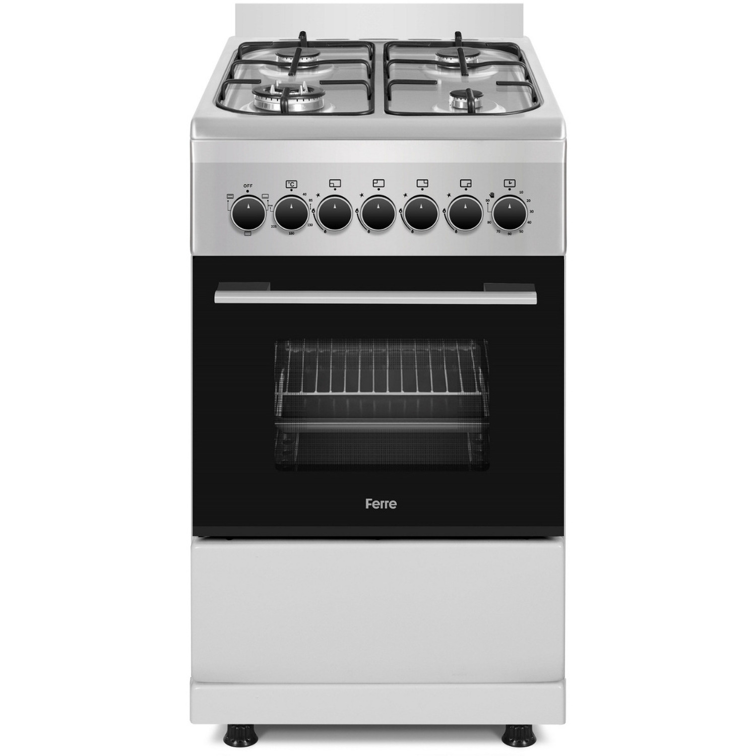 Freestanding Dual Fuel Cooker with Wok Burner
