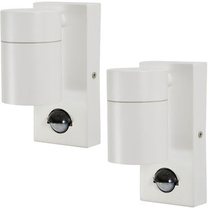 2 Pack of Kenn PIR Sensor Outdoor Wall Lights