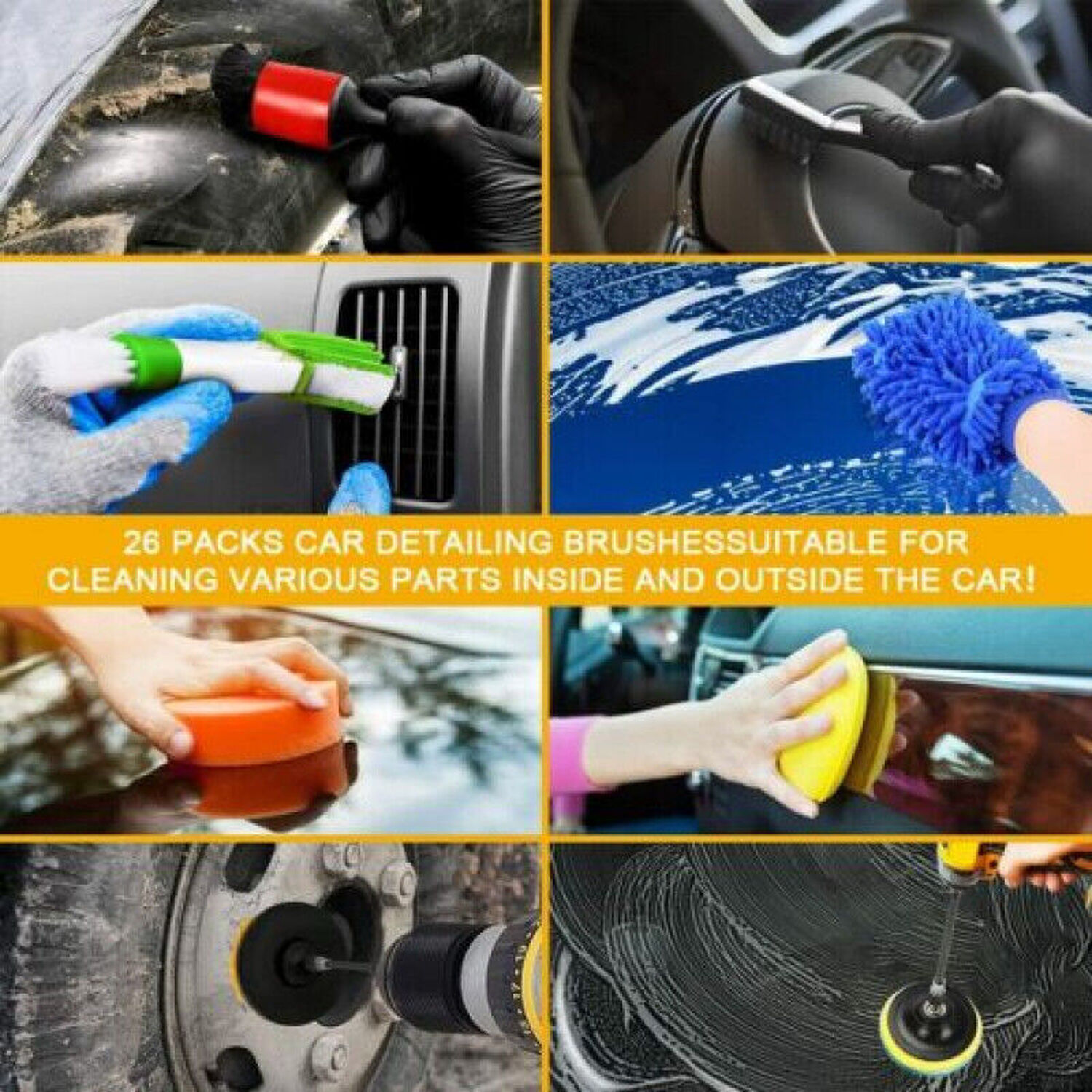 26 Piece Ultimate Car Valeting Kit