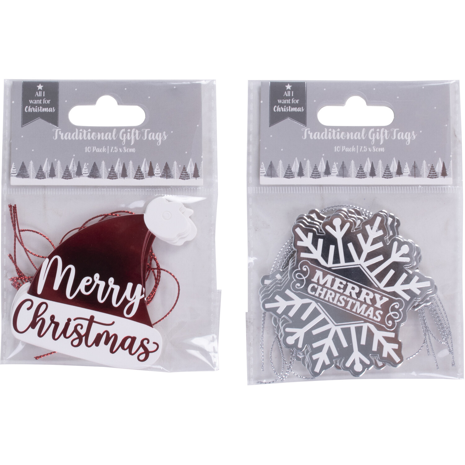 Pack of 10 Traditional Gift Tags