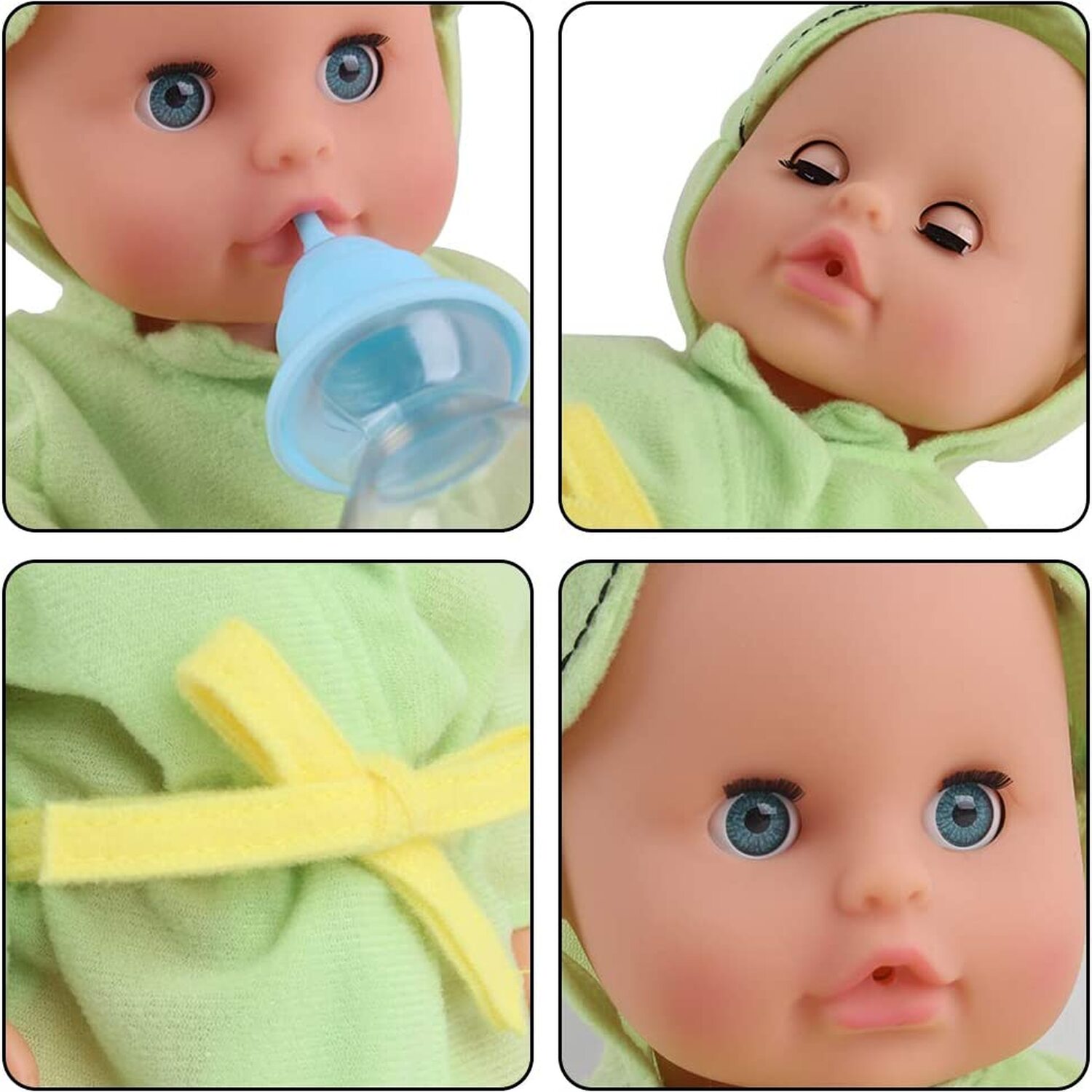 Interactive Baby Doll Bath Time Bathing and Swim Play Set