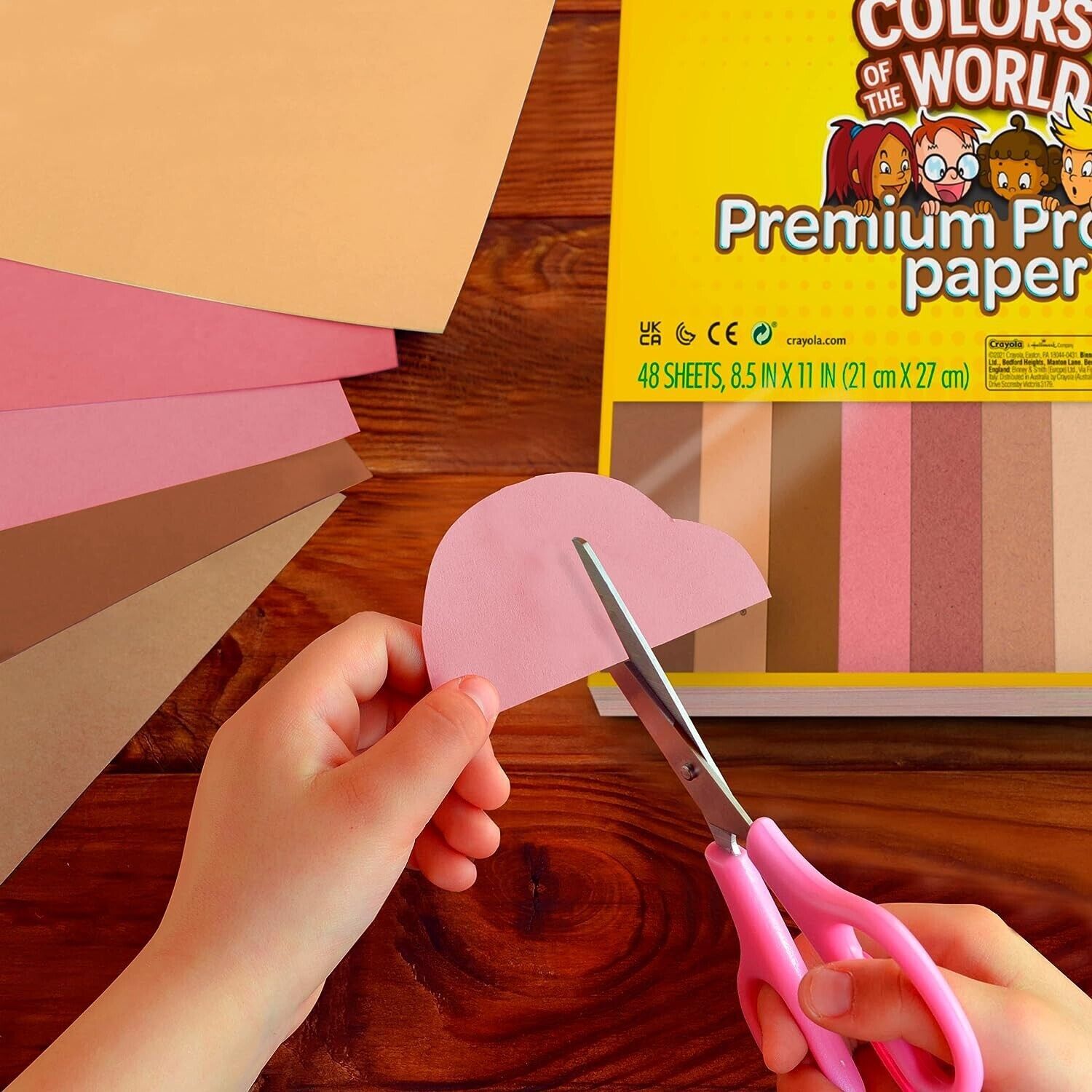 Crayola Construction Paper in Colours of The World