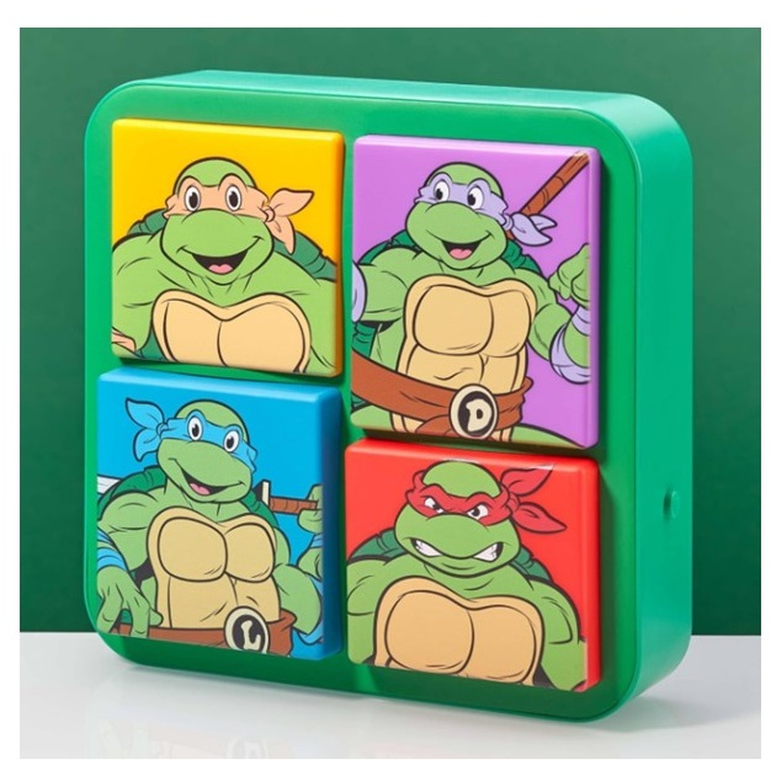 Teenage Mutant Ninja Turtles 3D Perspex Wall Light and Desk Lamp