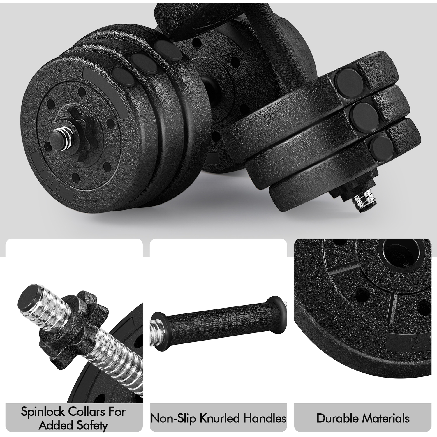 Adjustable Dumbbell Weight Set