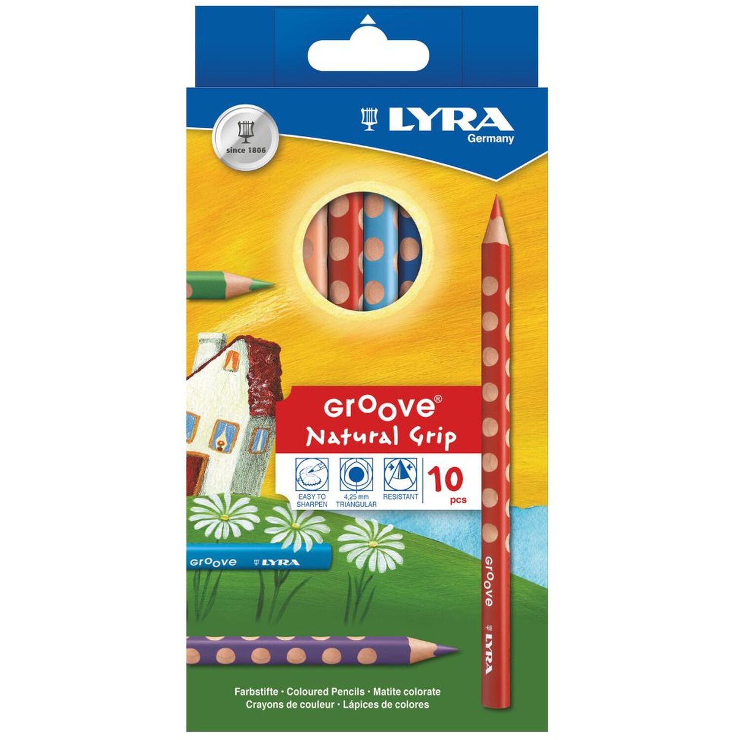 Groove Pencil 10 Piece Set