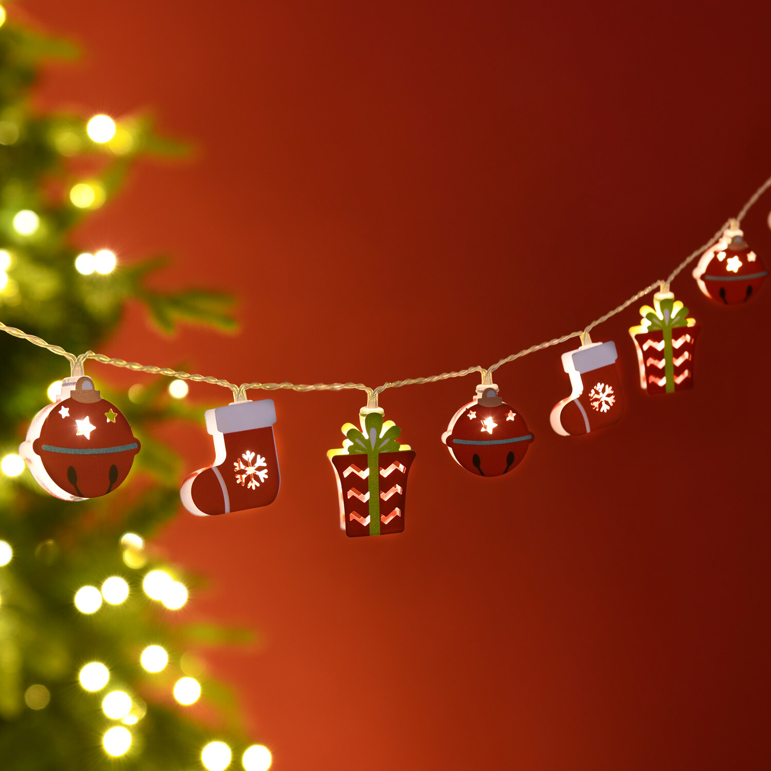 20 LED Christmas Themed String Light